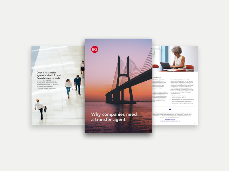 Comprehensive Transfer Agent Services | EQ